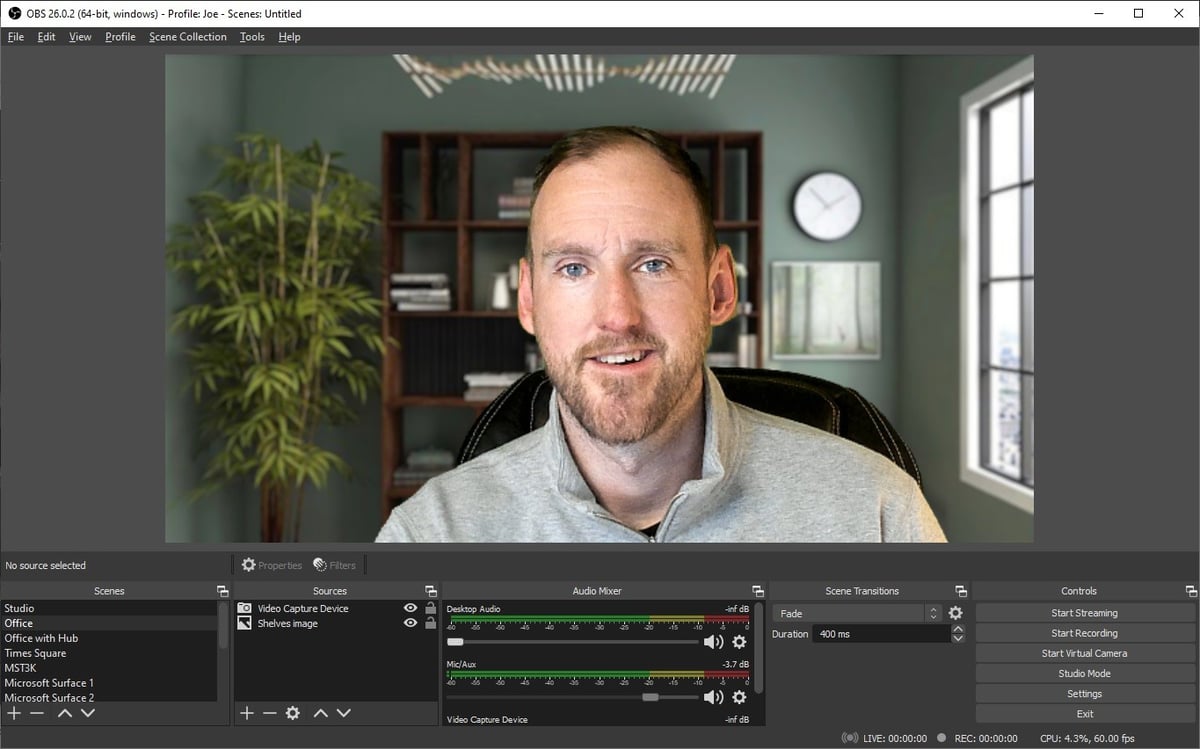 A Guide to Using OBS for Professional-Quality Video in Your Meetings